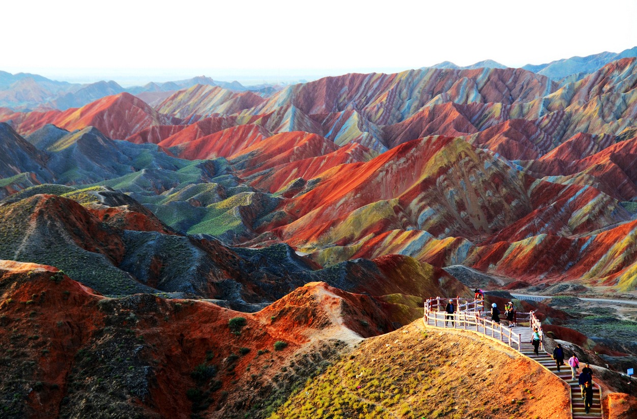 Colorful Peaks of Zhangye Danxia: China's Rainbow Mountains